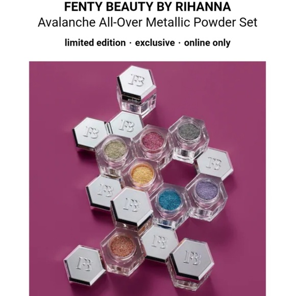 Fenty Beauty | Makeup | Fenty Beauty Avalanche Allover Metallic Powder ...